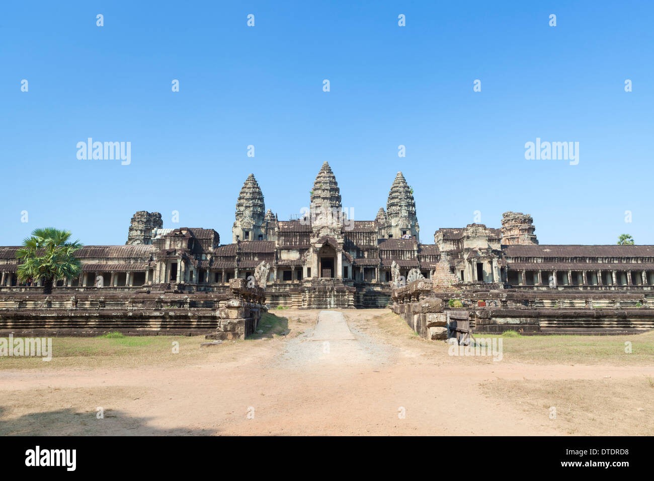 Eastern view of Angkor Wat, Cambodia Stock Photo - Alamy