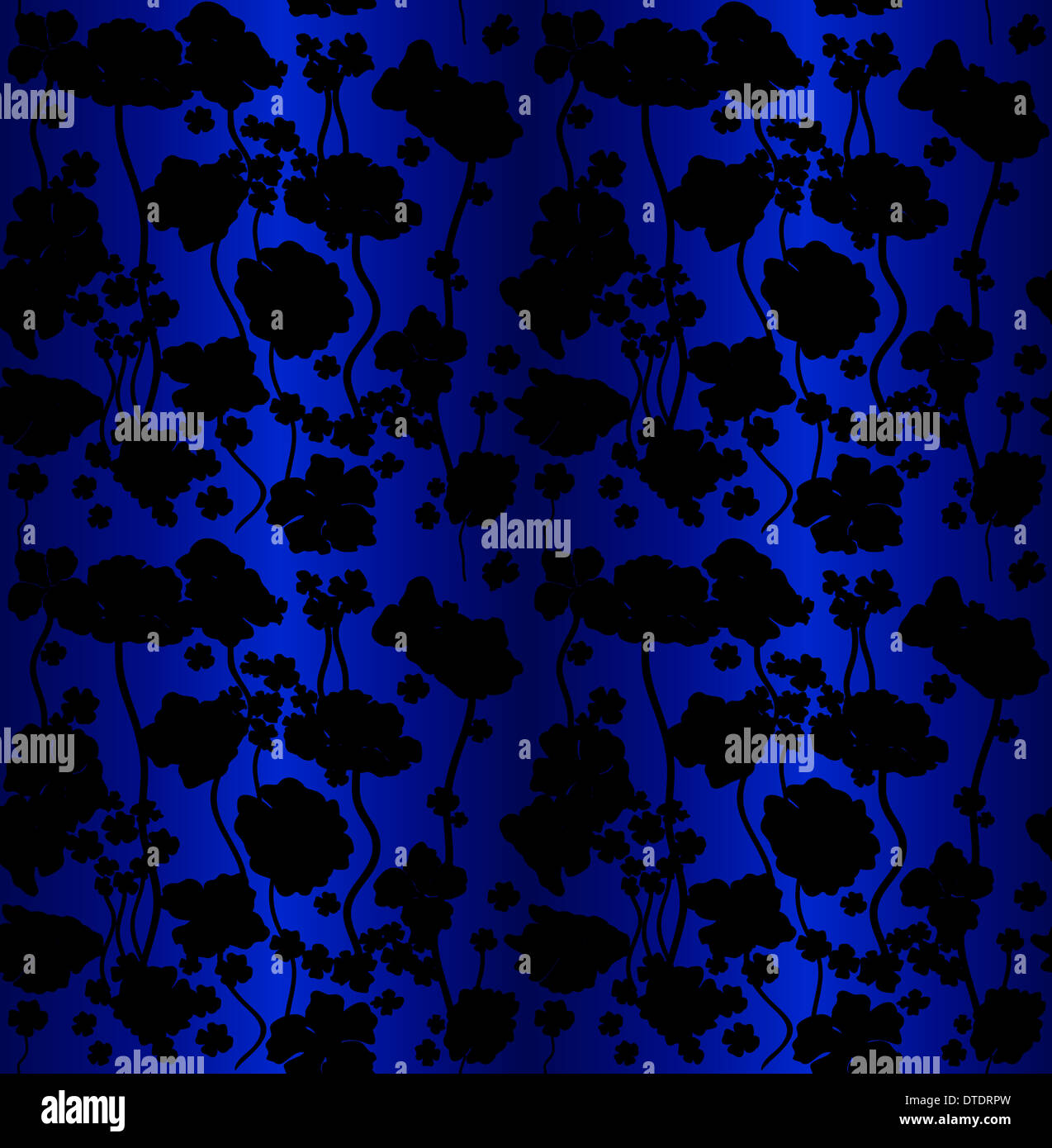 Floral wallpaper. Seamless. Vector illustration Stock Photo - Alamy