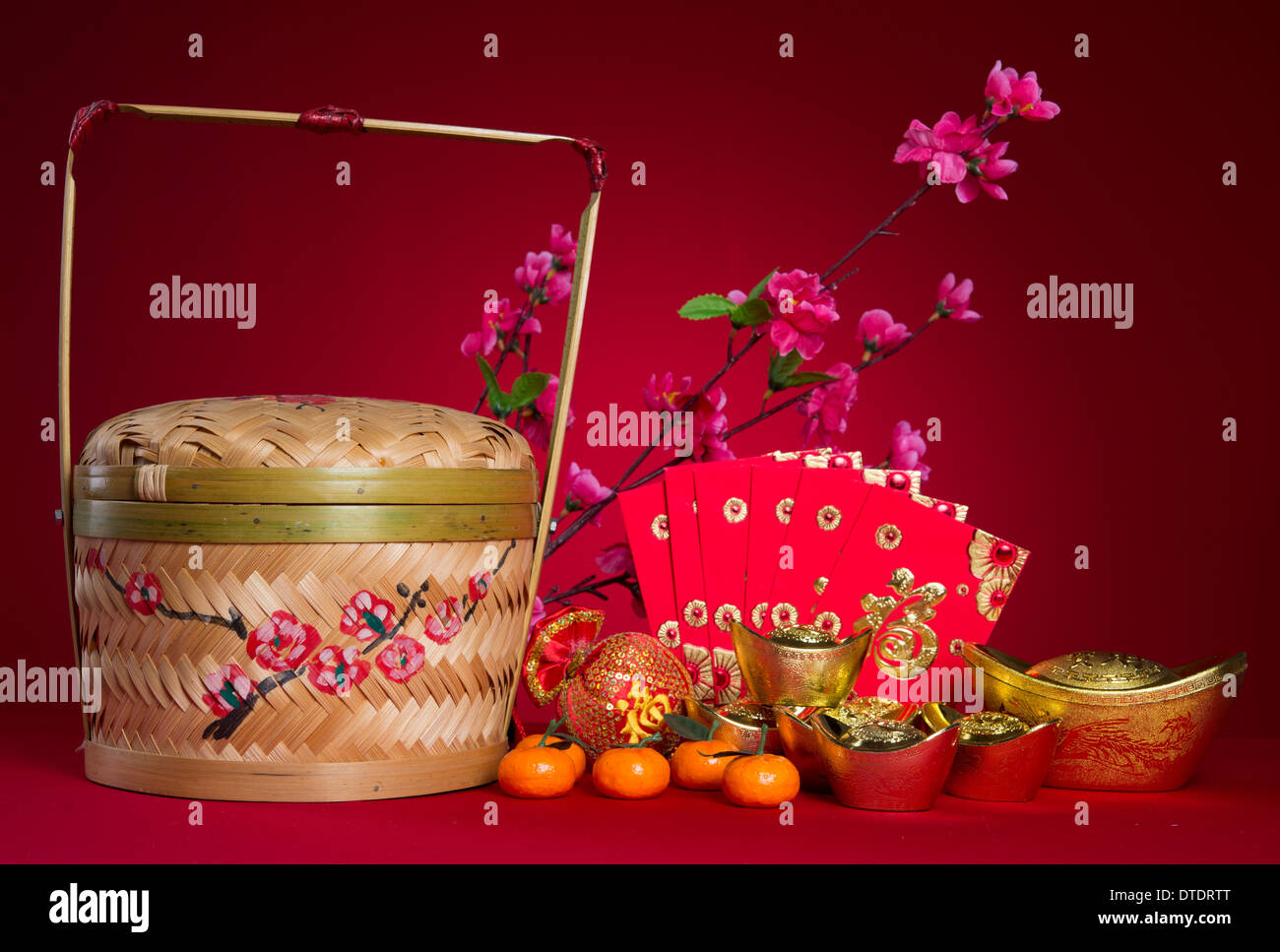 chinese new year decorations during festival Stock Photo - Alamy