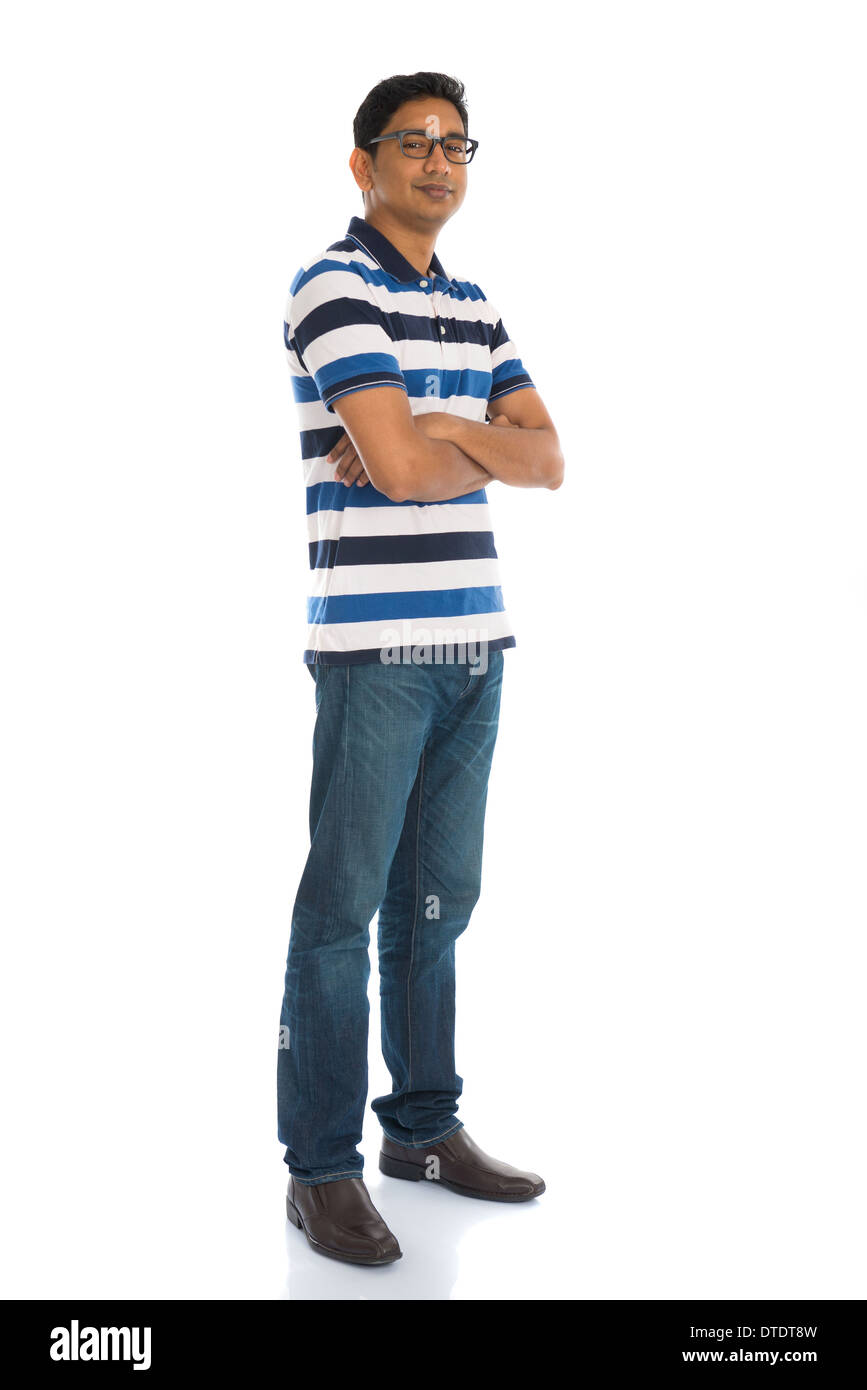 Indian man full body hi-res stock photography and images - Alamy