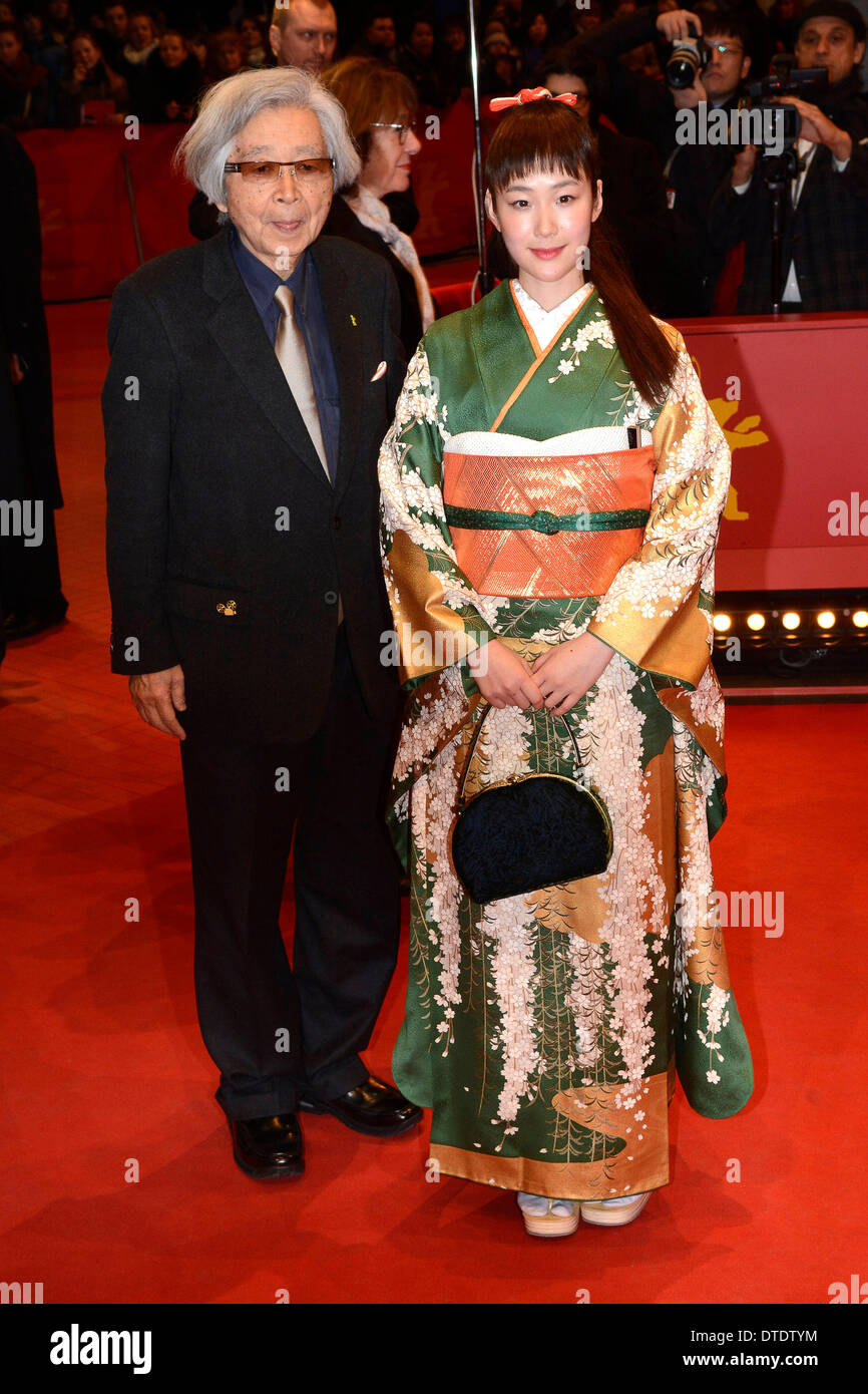 Yoji Yamada and Haru Kuroki attending the closing ceremony at the 64th ...