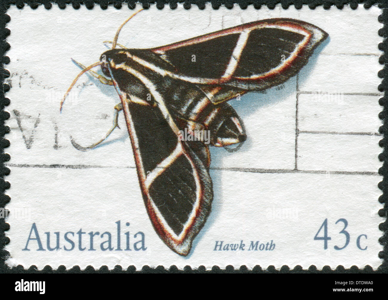 AUSTRALIA - CIRCA 1991: Postage stamp printed in Australia shows ...