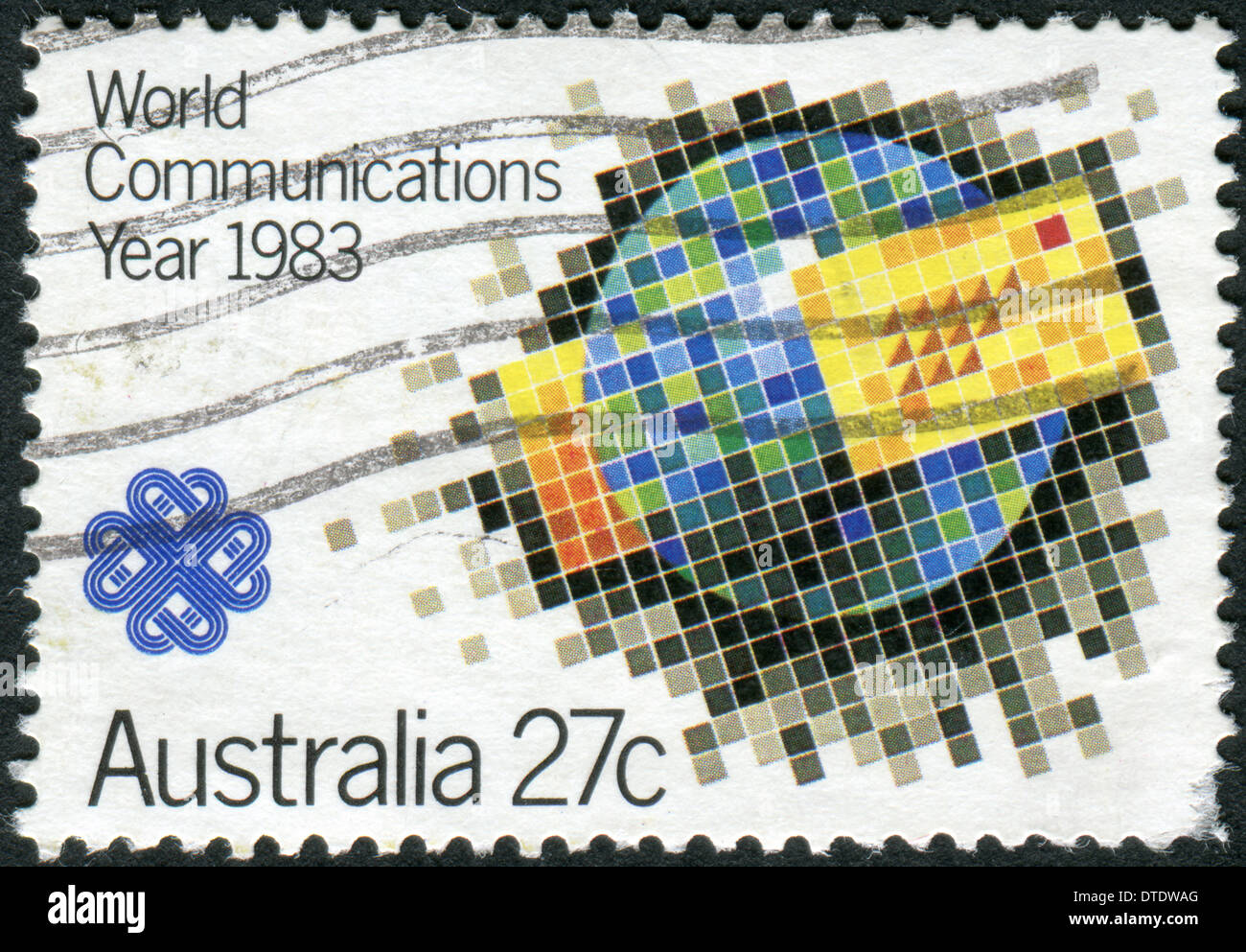 AUSTRALIA - CIRCA 1983: Postage stamp printed in Australia, dedicated ...