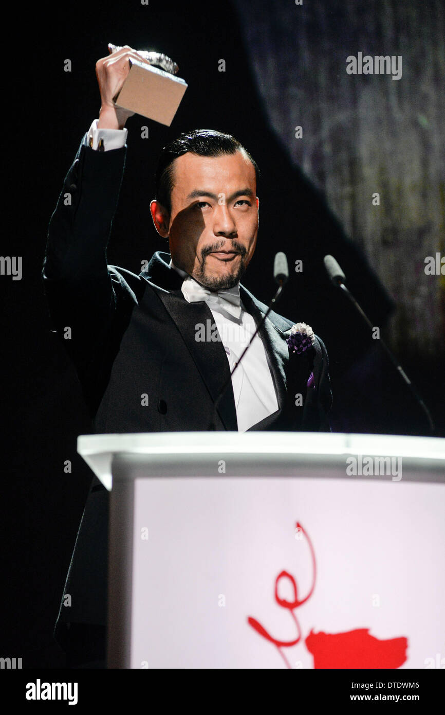 Chinese actor Liao Fan awarded the Silver Bear for best actor during ...