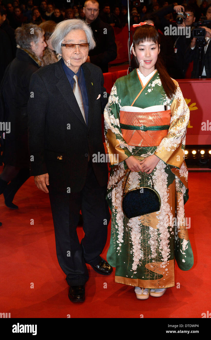 Yoji Yamada and Haru Kuroki attending the closing ceremony at the 64th ...