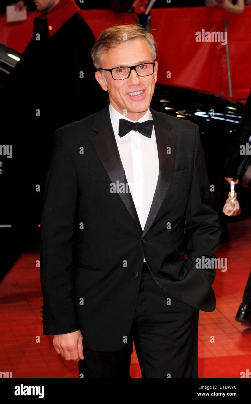 Berlin, Germany. 15th Feb, 2014. Christoph Waltz attending the closing ...