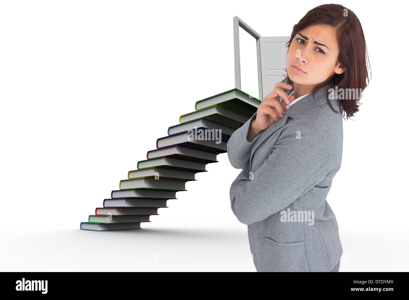 Worried education Cut Out Stock Images & Pictures - Alamy