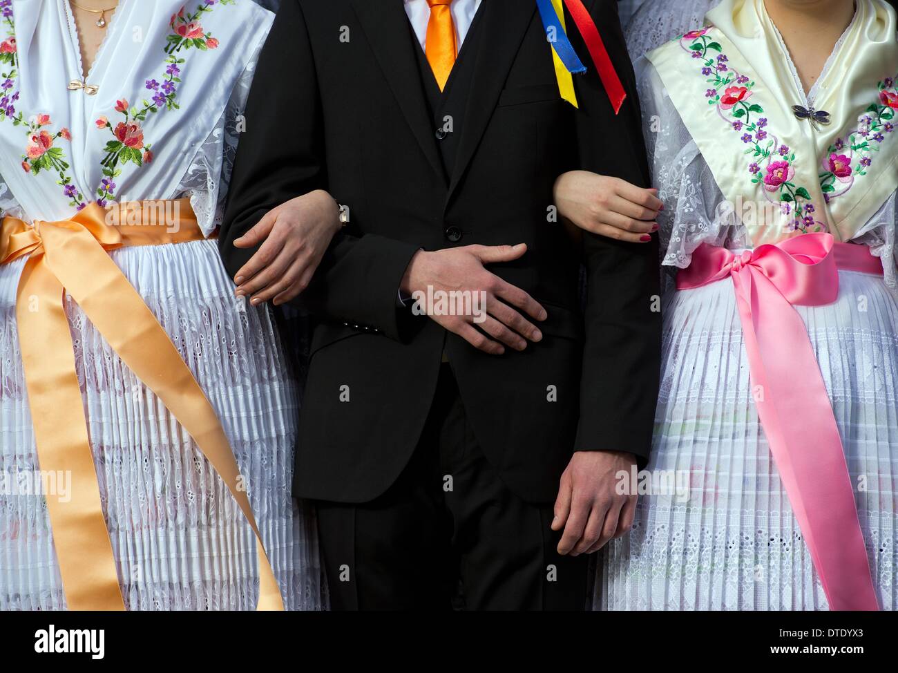 Women in traditional sorbian costumes hi-res stock photography and ...