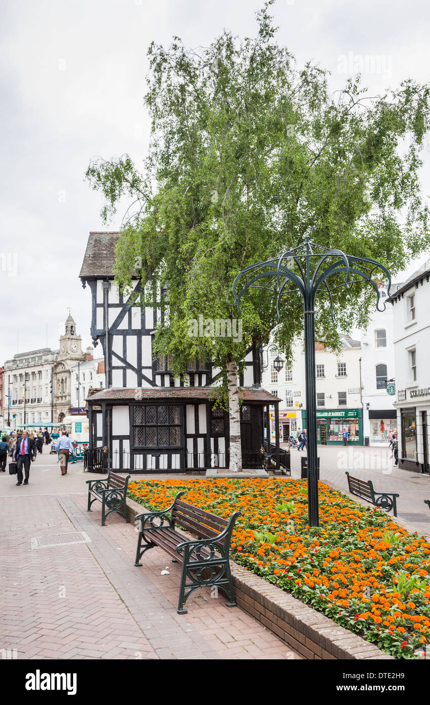 The Old House, High Town, Hereford, UK: a Jacobean black and white ...