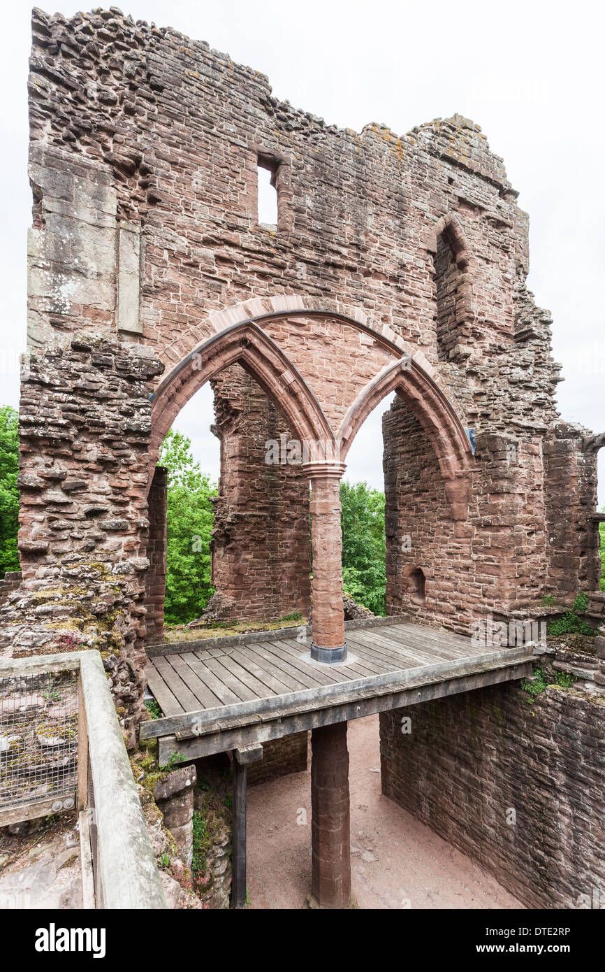 Goodrich castle hi-res stock photography and images - Alamy