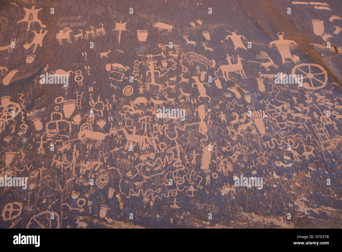 Indian rock art hi-res stock photography and images - Alamy