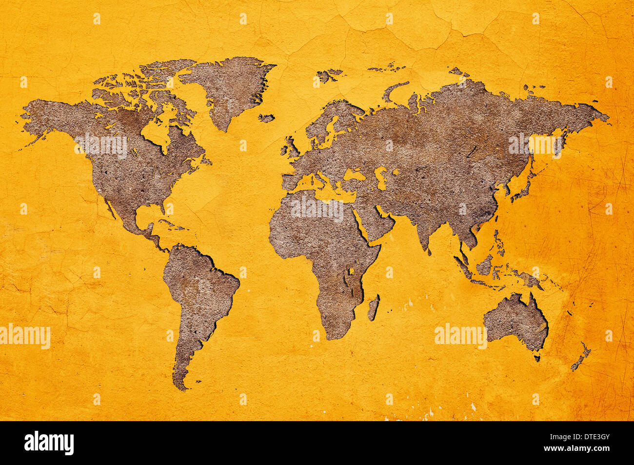 Old wall map hi-res stock photography and images - Alamy