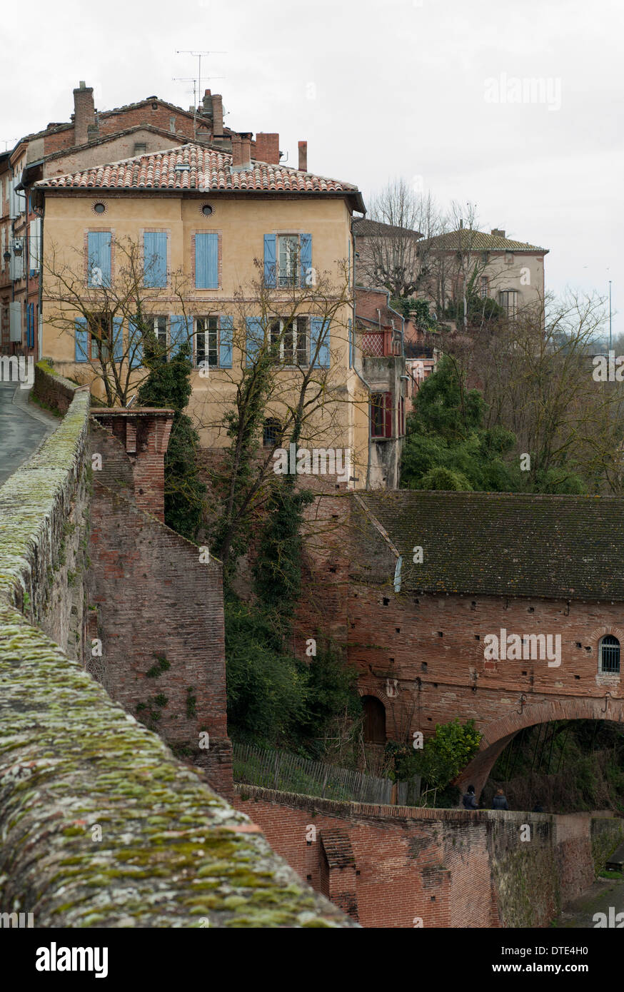 Rabastens, a town on the Tarn river, in the department of Tarn ...