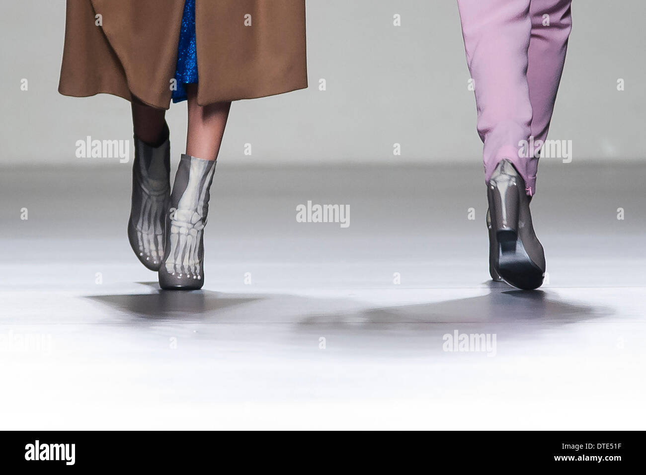 Model at the Maria Barros Fashion Show during the Mercedes-Benz Fashion ...