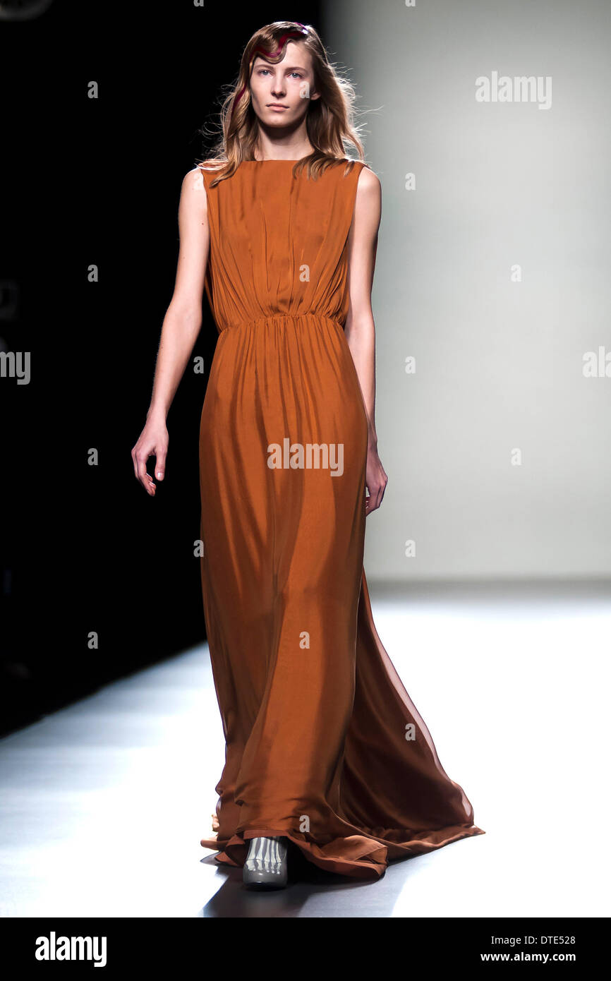 Model at the Maria Barros Fashion Show during the Mercedes-Benz Fashion ...