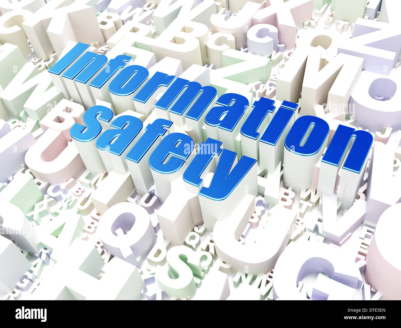 Safety concept: Information Safety on alphabet background Stock Photo ...