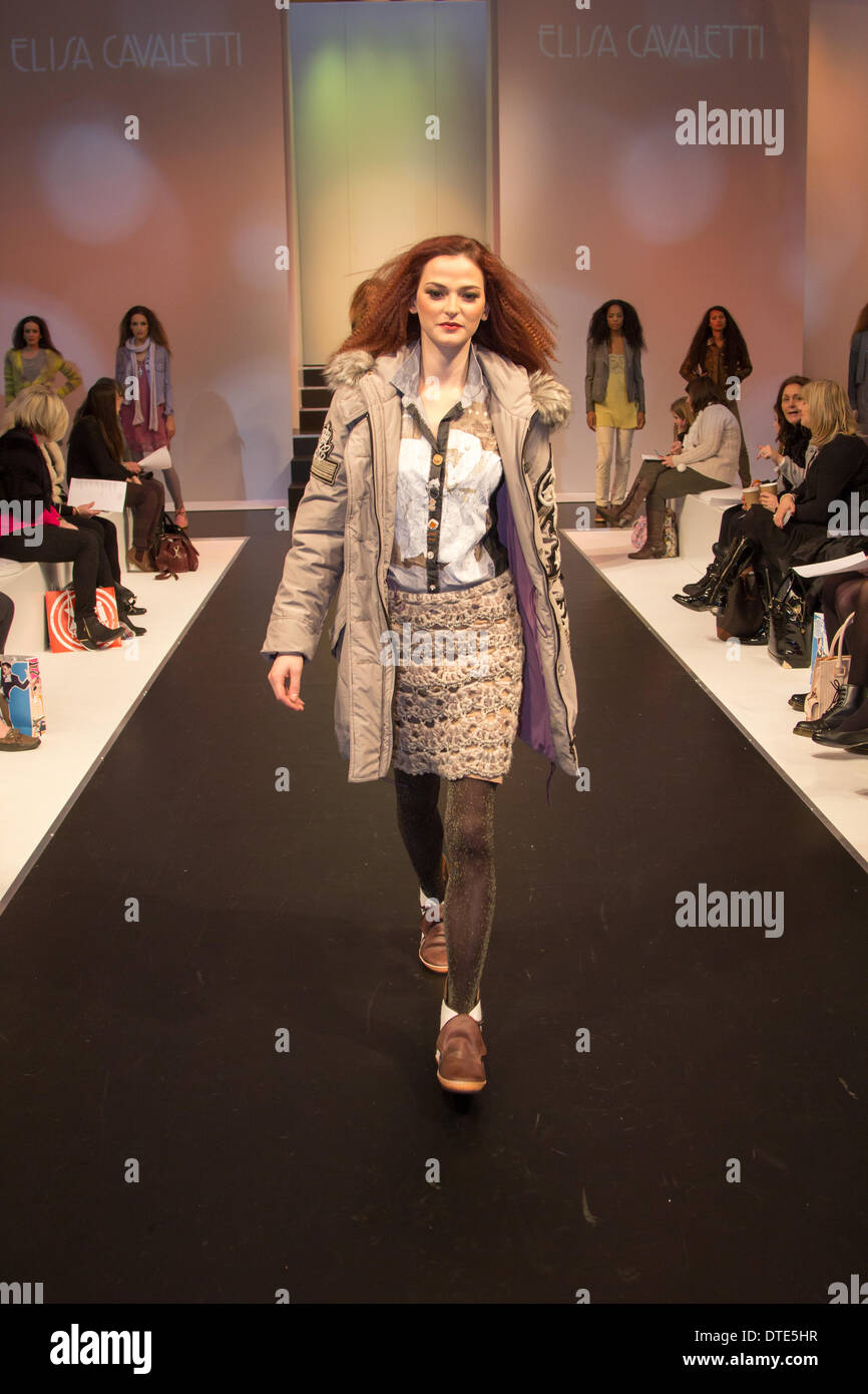 Women's wear fashion show at MODA fashion show at the NEC in Birmingham ...