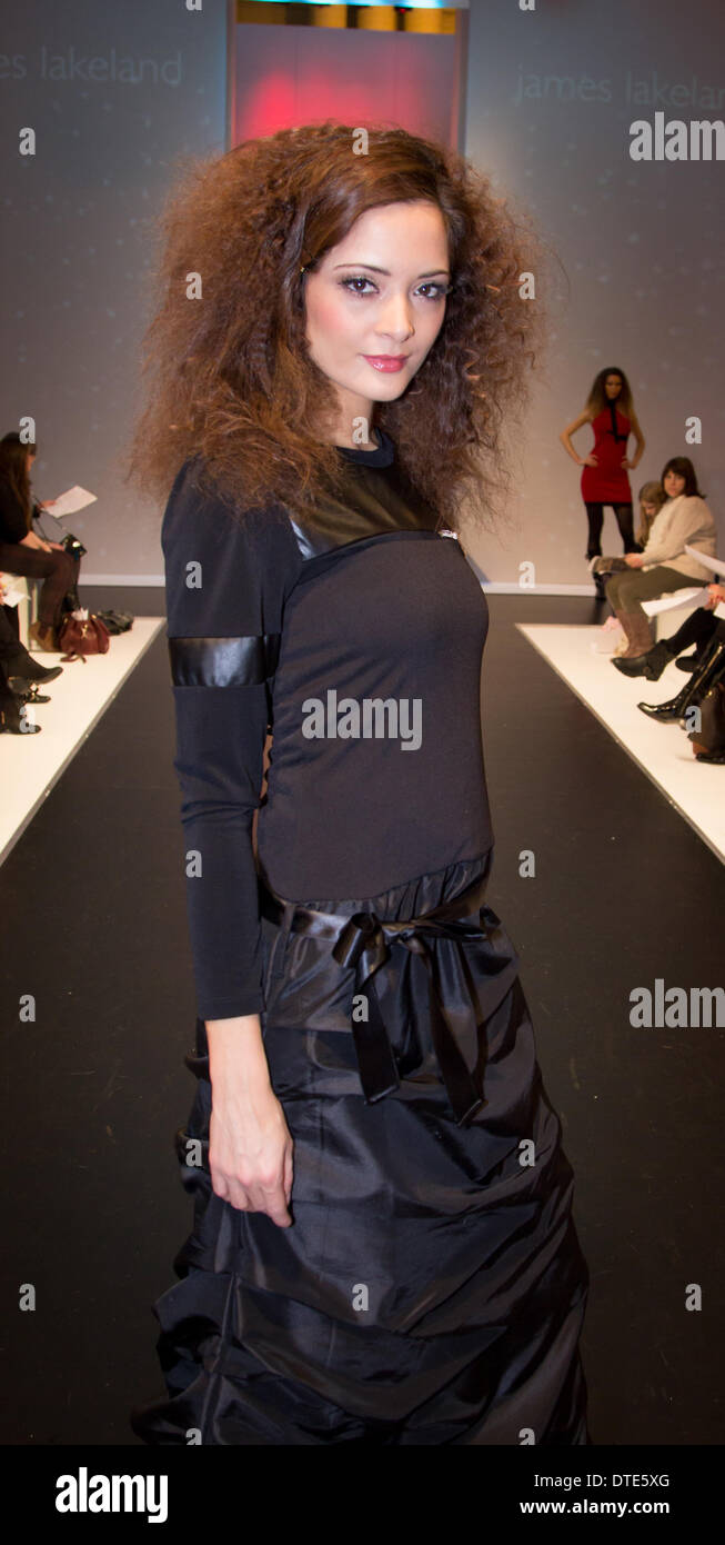 Women's wear fashion show at MODA fashion show at the NEC in Birmingham ...