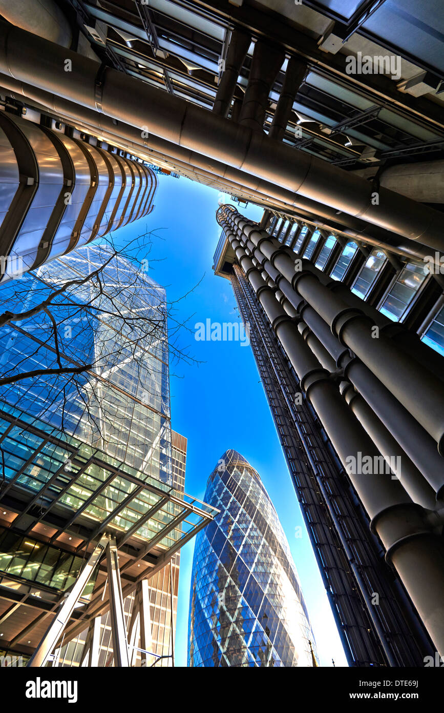 "the Gherkin" and previously the Swiss Re Building) is a skyscraper in ...