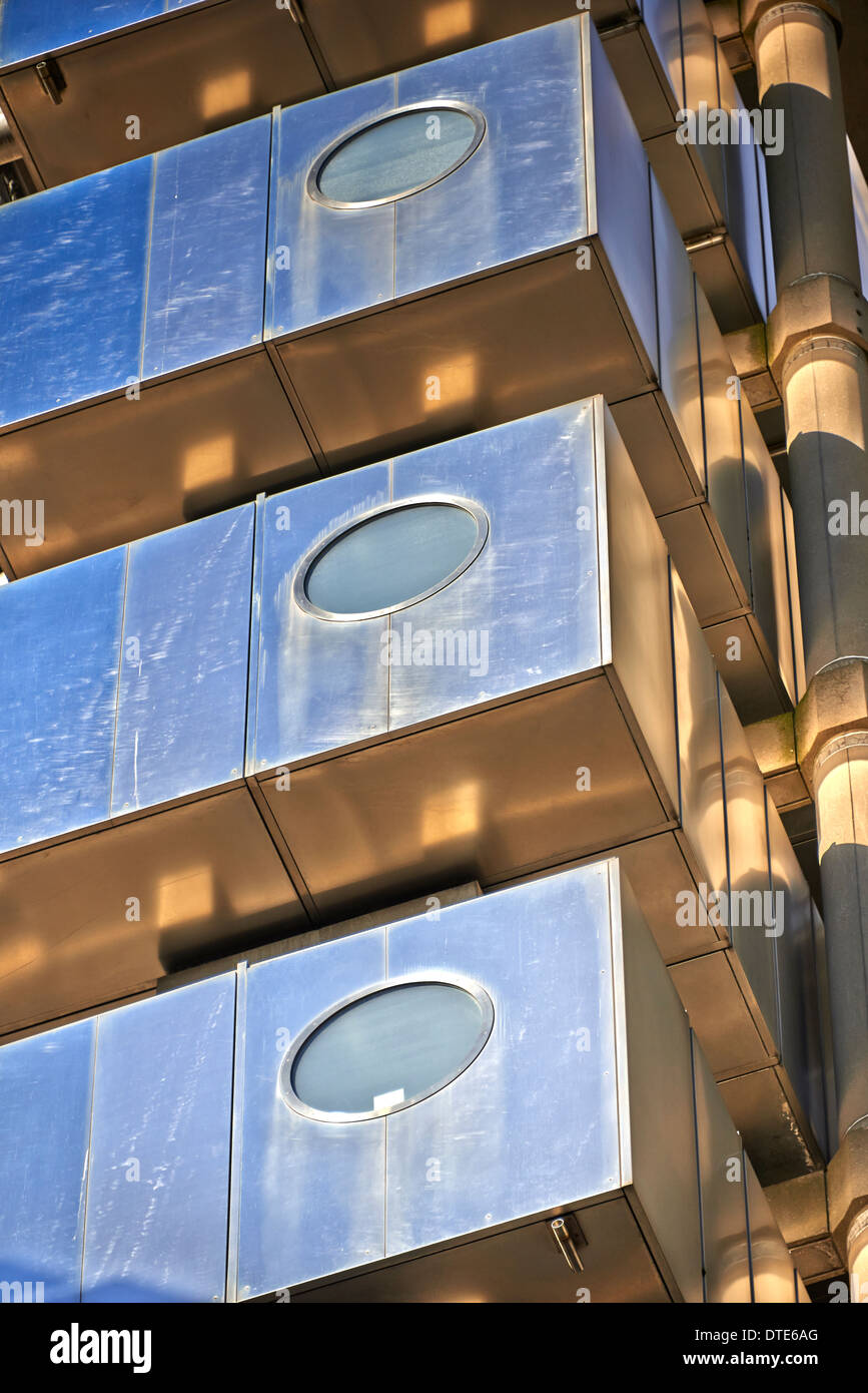 The Lloyd's building (sometimes known as the Inside-Out Building) is ...