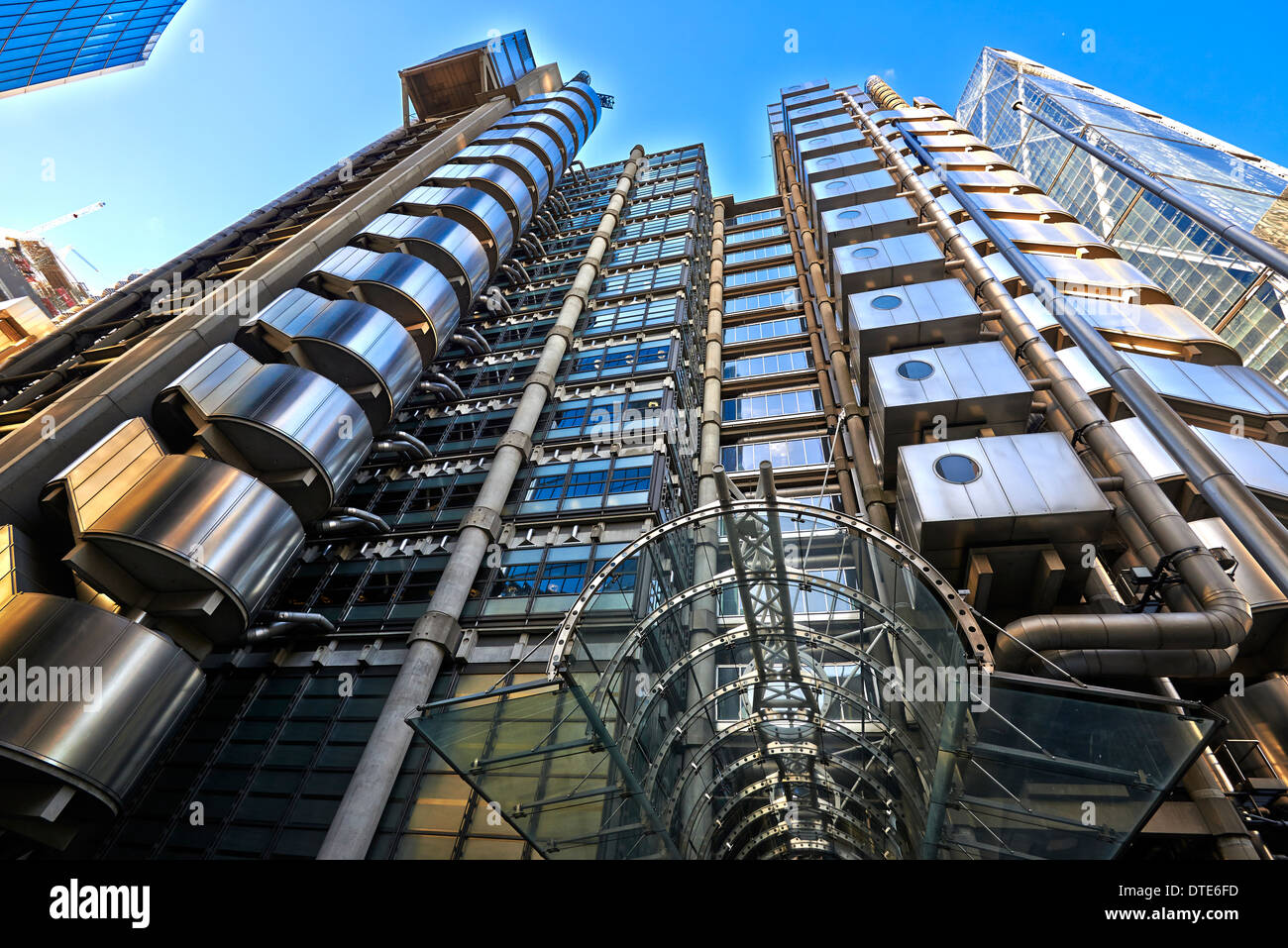 The Lloyd's building (sometimes known as the Inside-Out Building) is ...