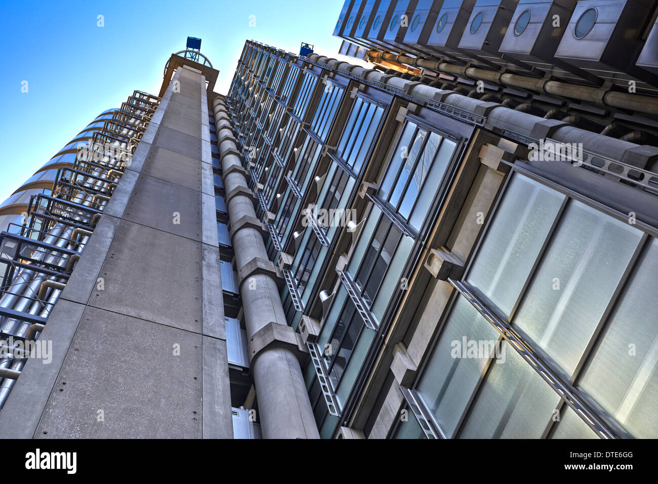 The Lloyd's building (sometimes known as the Inside-Out Building) is ...