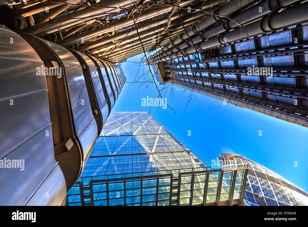 The Lloyd's building (sometimes known as the Inside-Out Building) is ...