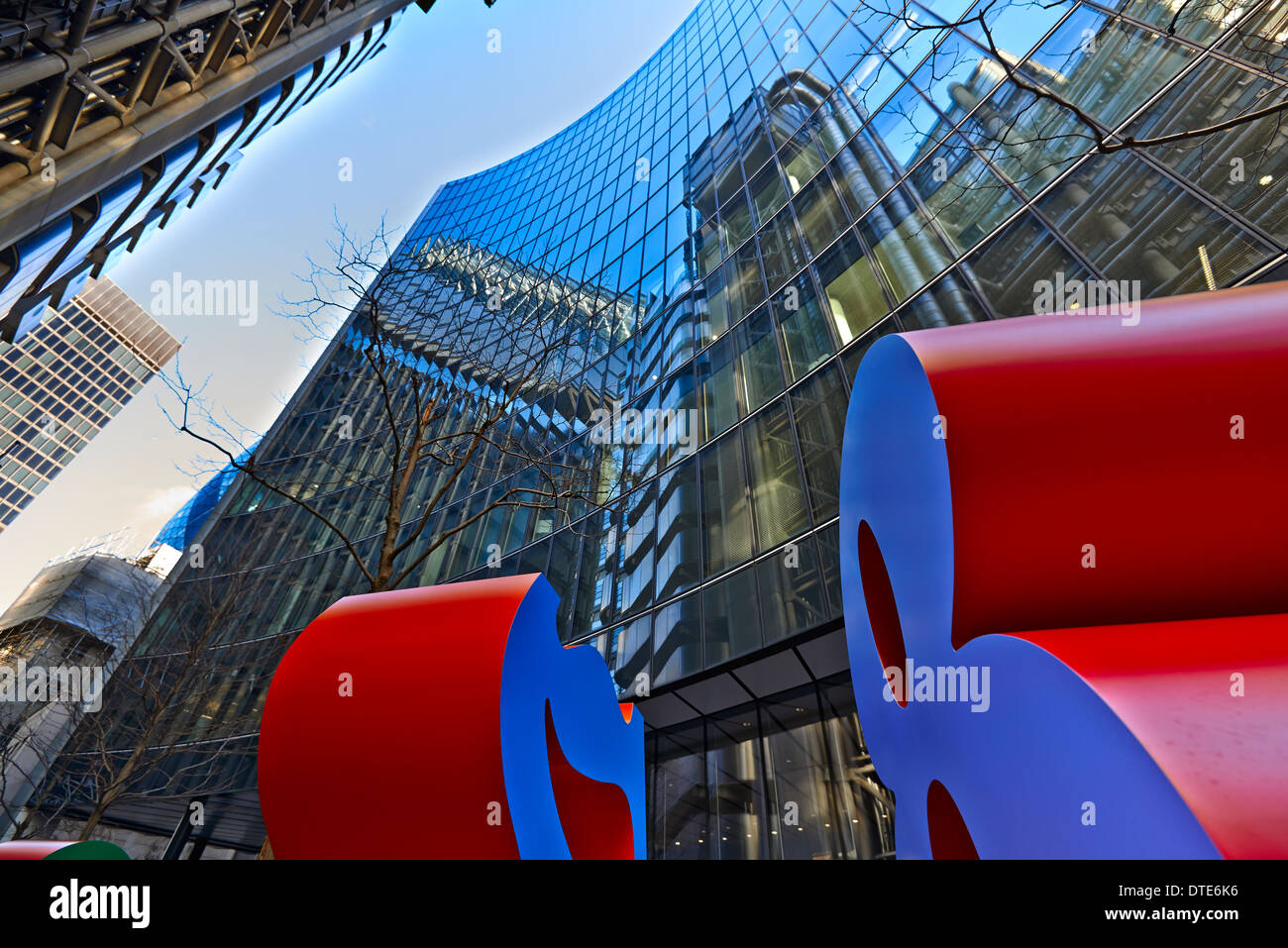 The Lloyd's building (sometimes known as the Inside-Out Building) is ...