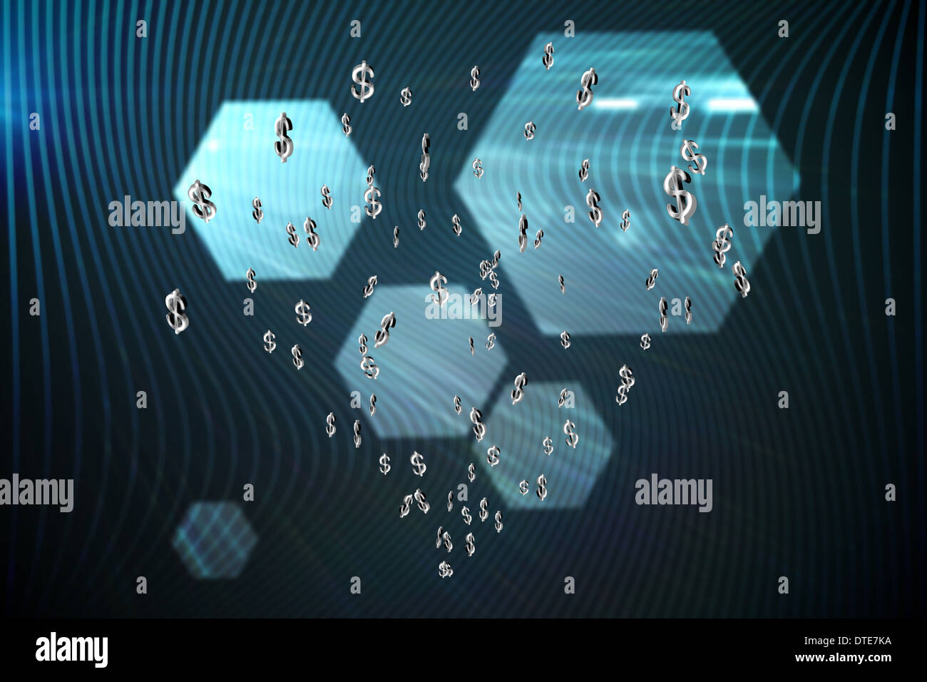 Digital composite currency icons hi-res stock photography and images ...