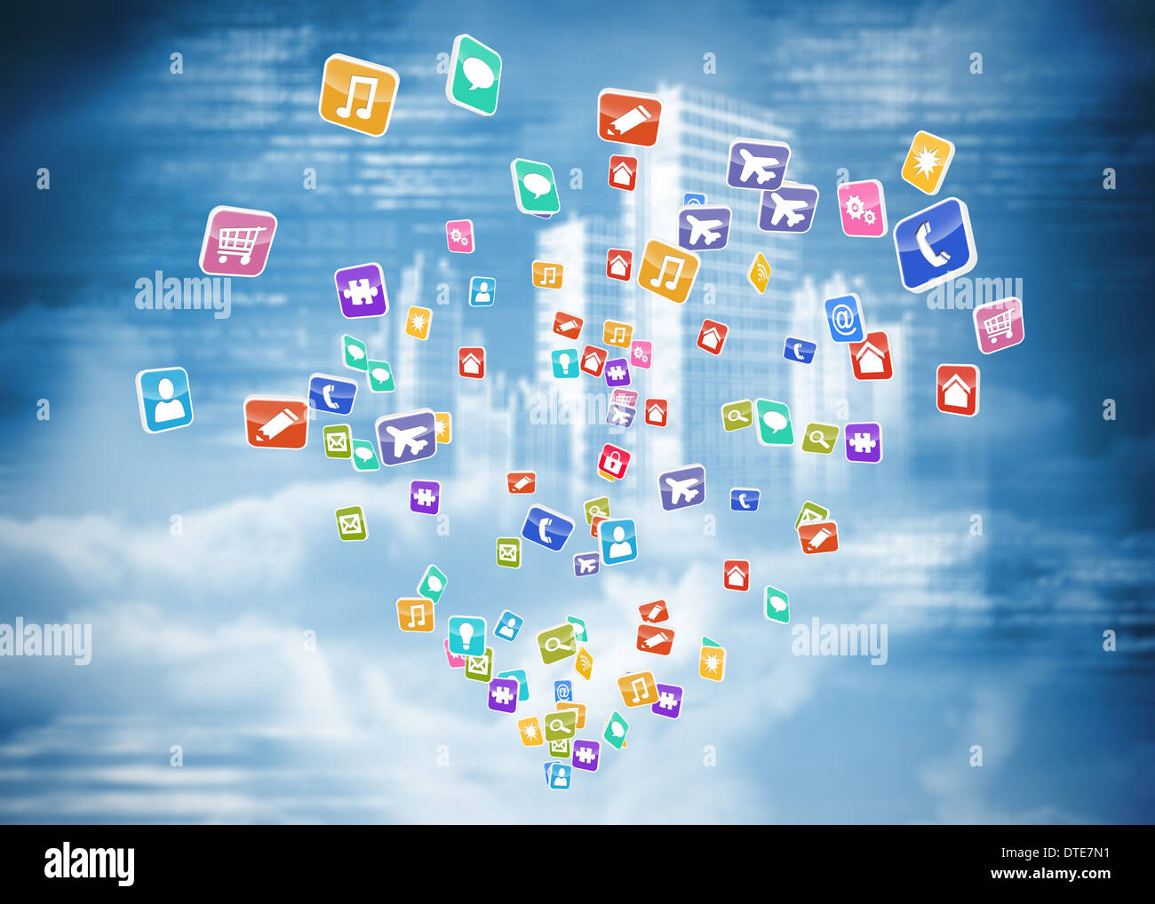 Cloud applications hi-res stock photography and images - Alamy