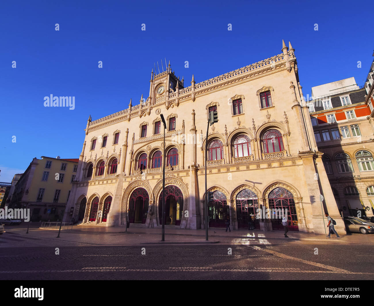 Entrance to rossio station hi-res stock photography and images - Alamy