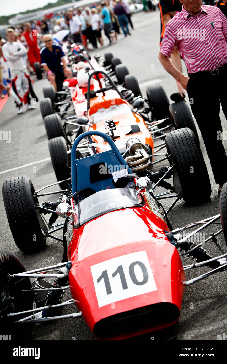 Line single seat racing cars hi-res stock photography and images - Alamy