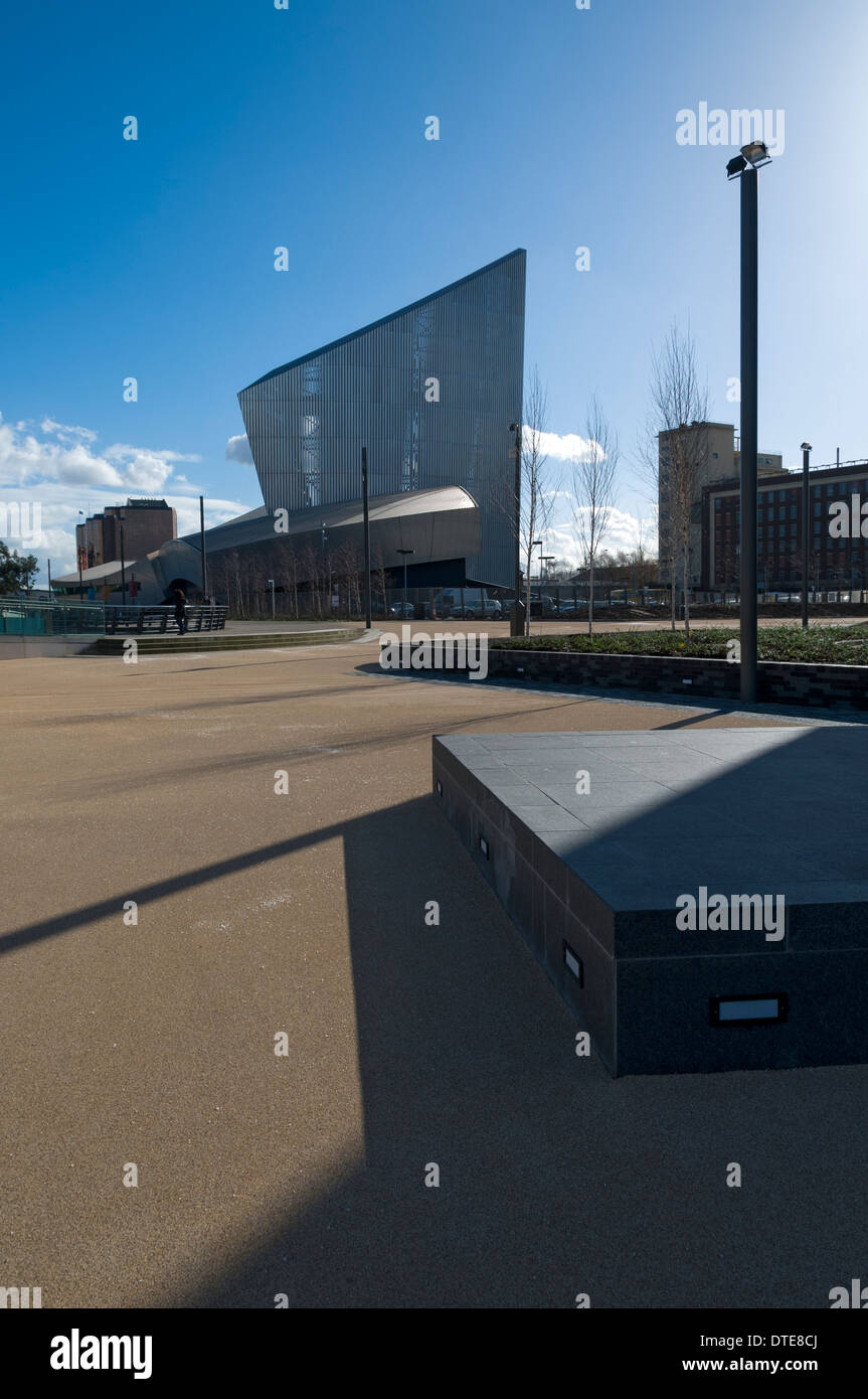 Imperial War Museum North from the new (2014) public realm area outside ...