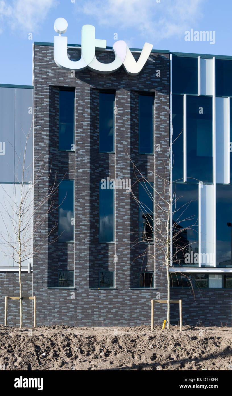 Detail from the new ITV studio building for the Coronation Street set ...