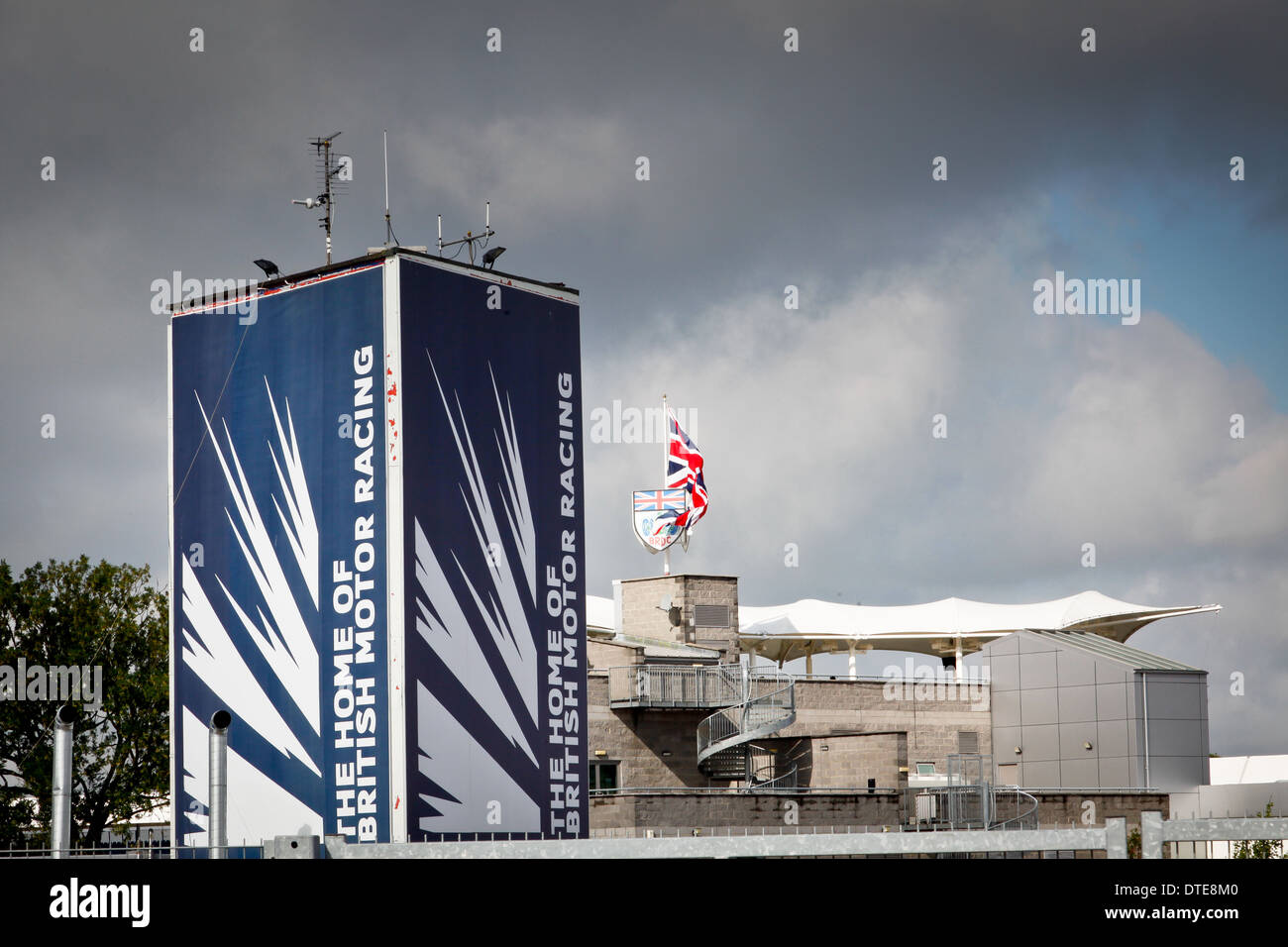 The BRDC headquarters building at Silverstone circuit,Northamptonshire ...