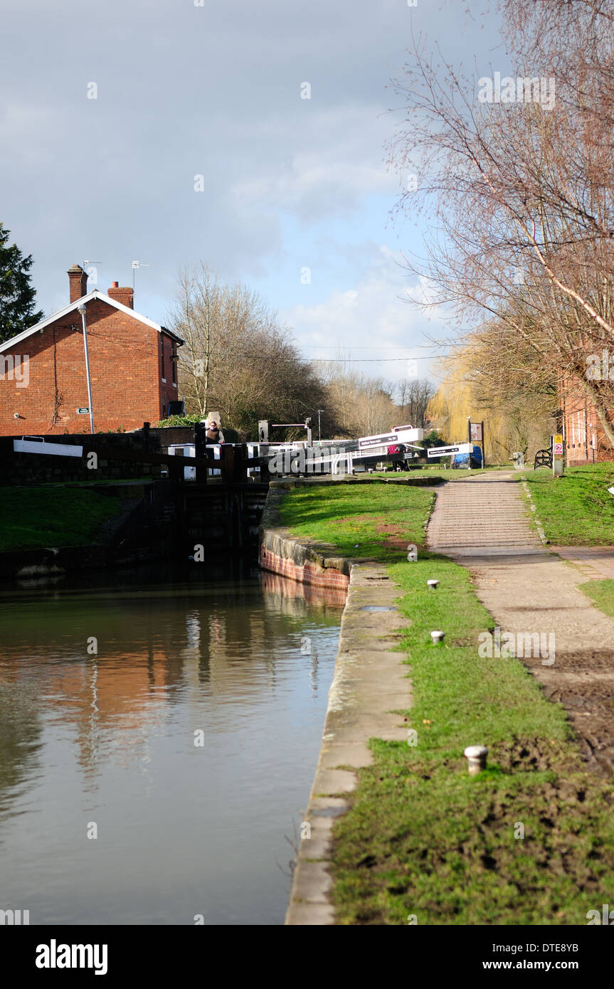 East Retford ,Chesterfield Canal, North Nottinghamshire, UK Stock Photo ...