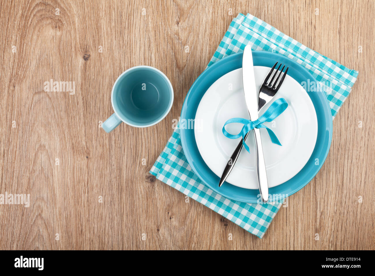 Plates silverware hi-res stock photography and images - Alamy