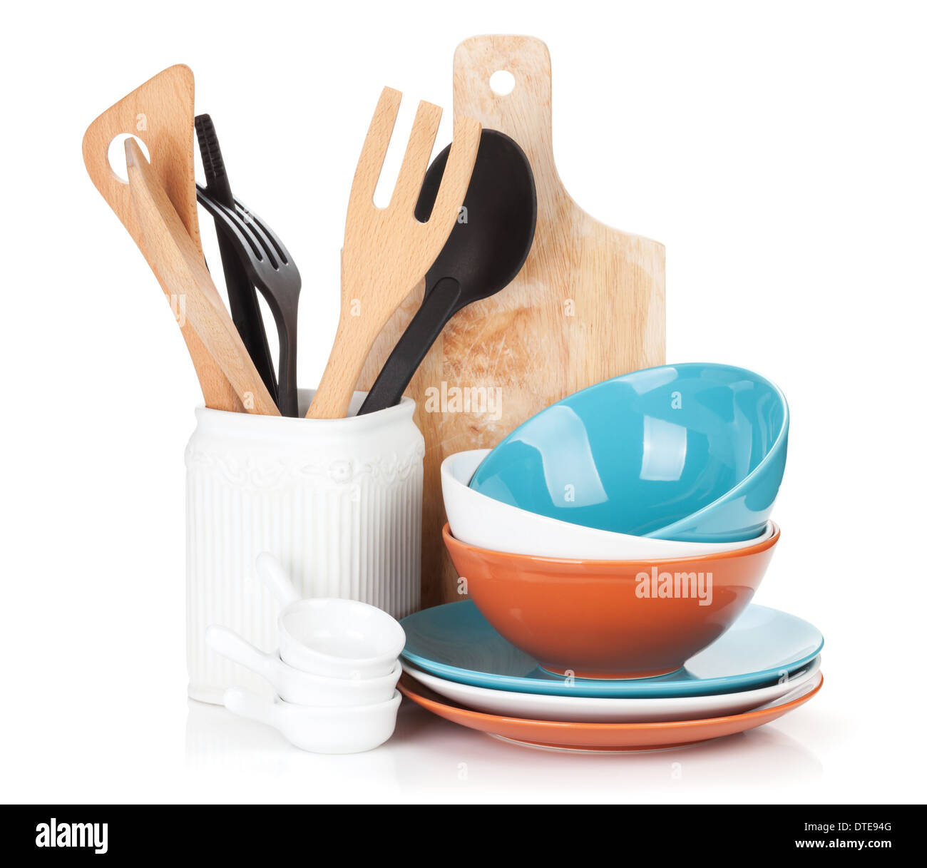 Cooking equipment. Isolated on white background Stock Photo - Alamy