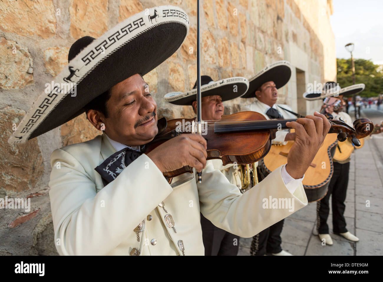 A mariachi band dressed in traditional charro costumes November 5, 2013 ...