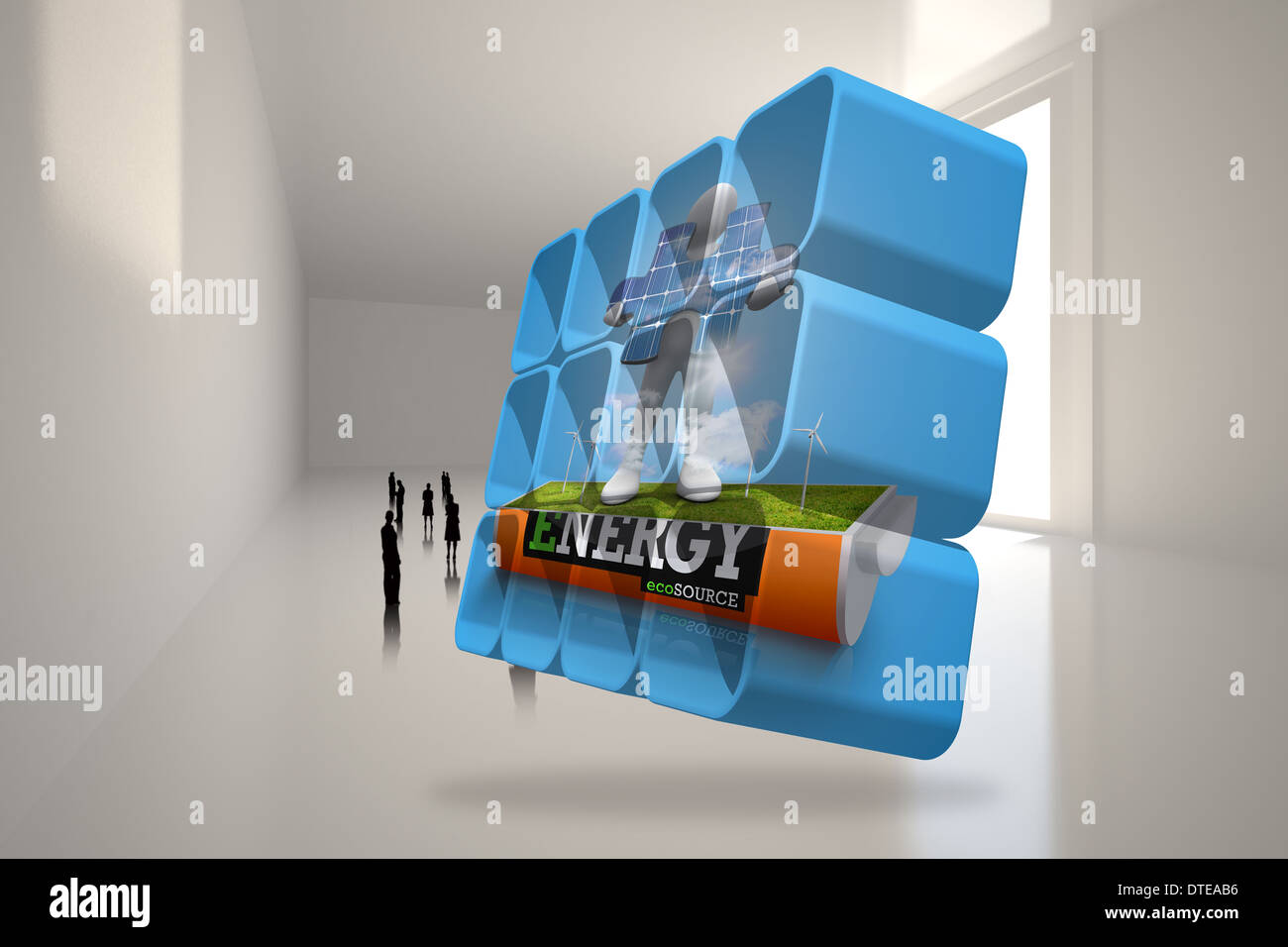 Energy graphic silhouette hi-res stock photography and images - Alamy