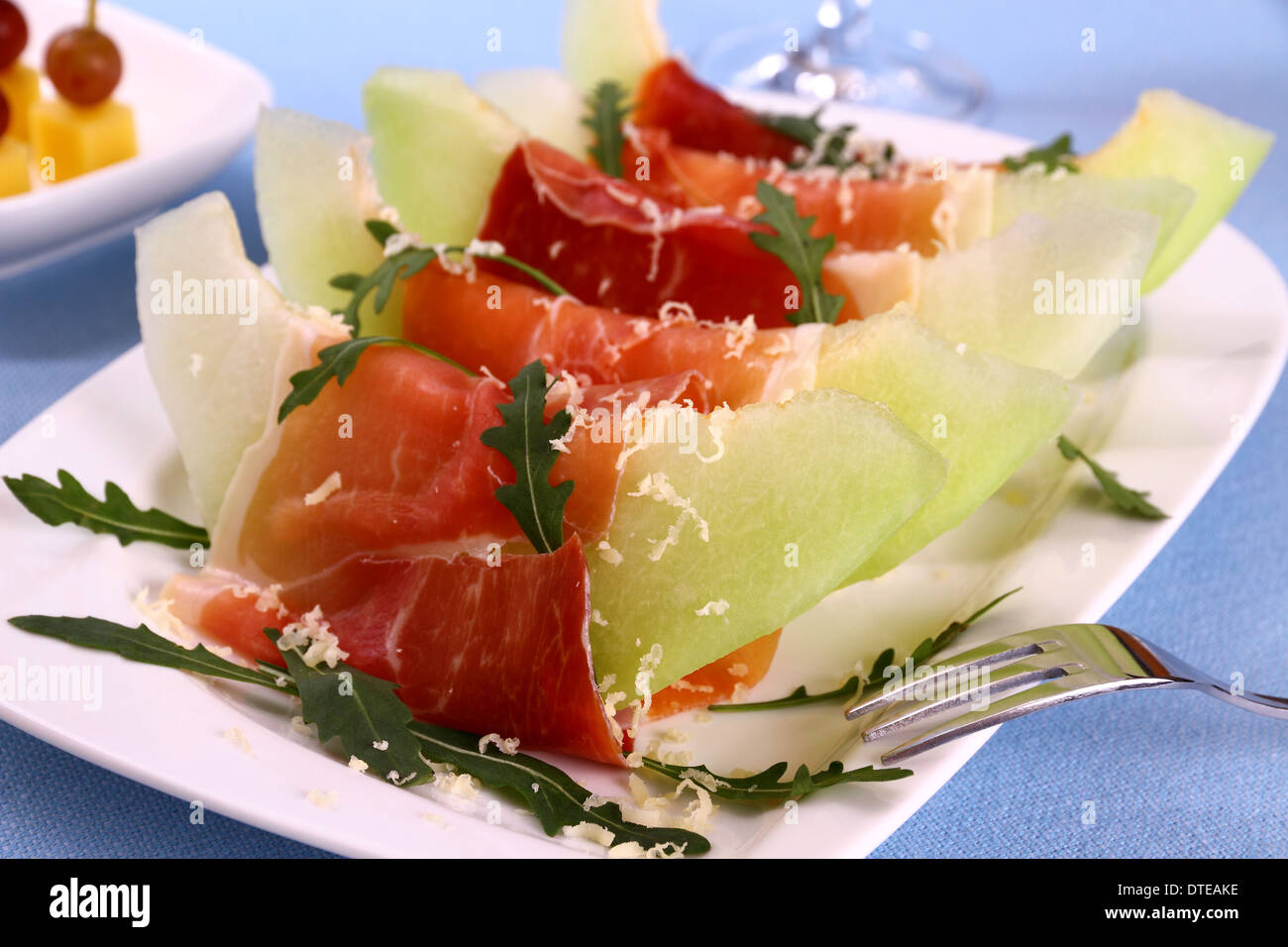 Parma ham and melon hi-res stock photography and images - Alamy
