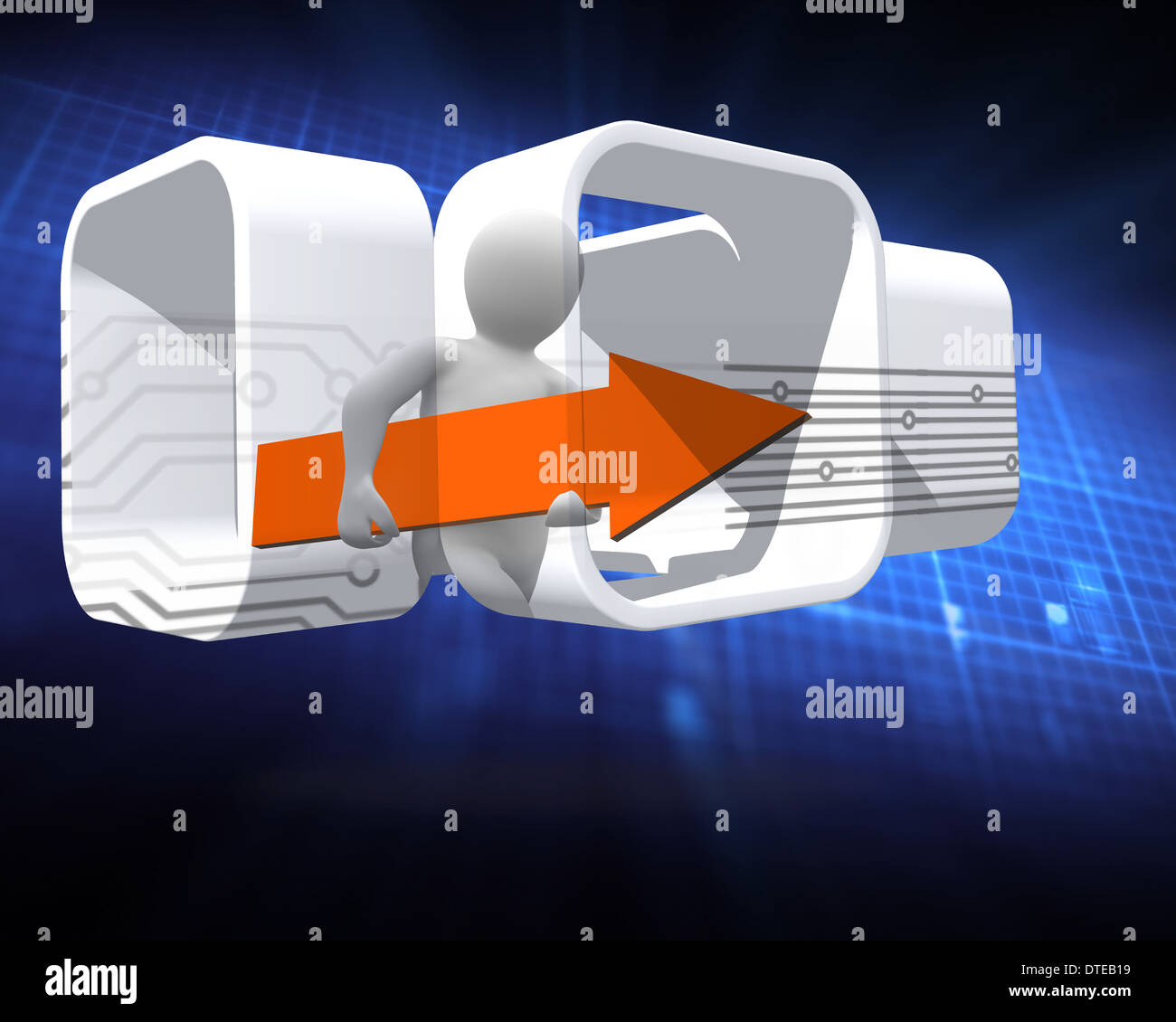 Human figure animation hi-res stock photography and images - Alamy