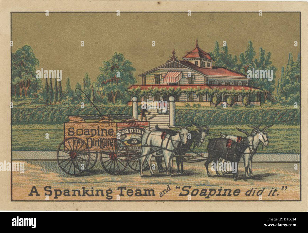This Victorian trade card from Kendall Manufacturing Co., established ...