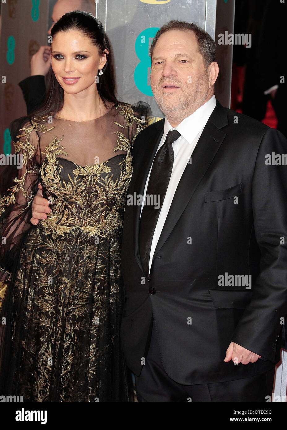 London, UK, 16th February 2014 Harvey Weinstein arrives at the 2014 ...