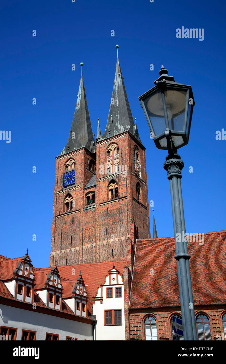 Stendal, Marienkirche, St. Marys Church, Altmark, Sachsen-Anhalt ...