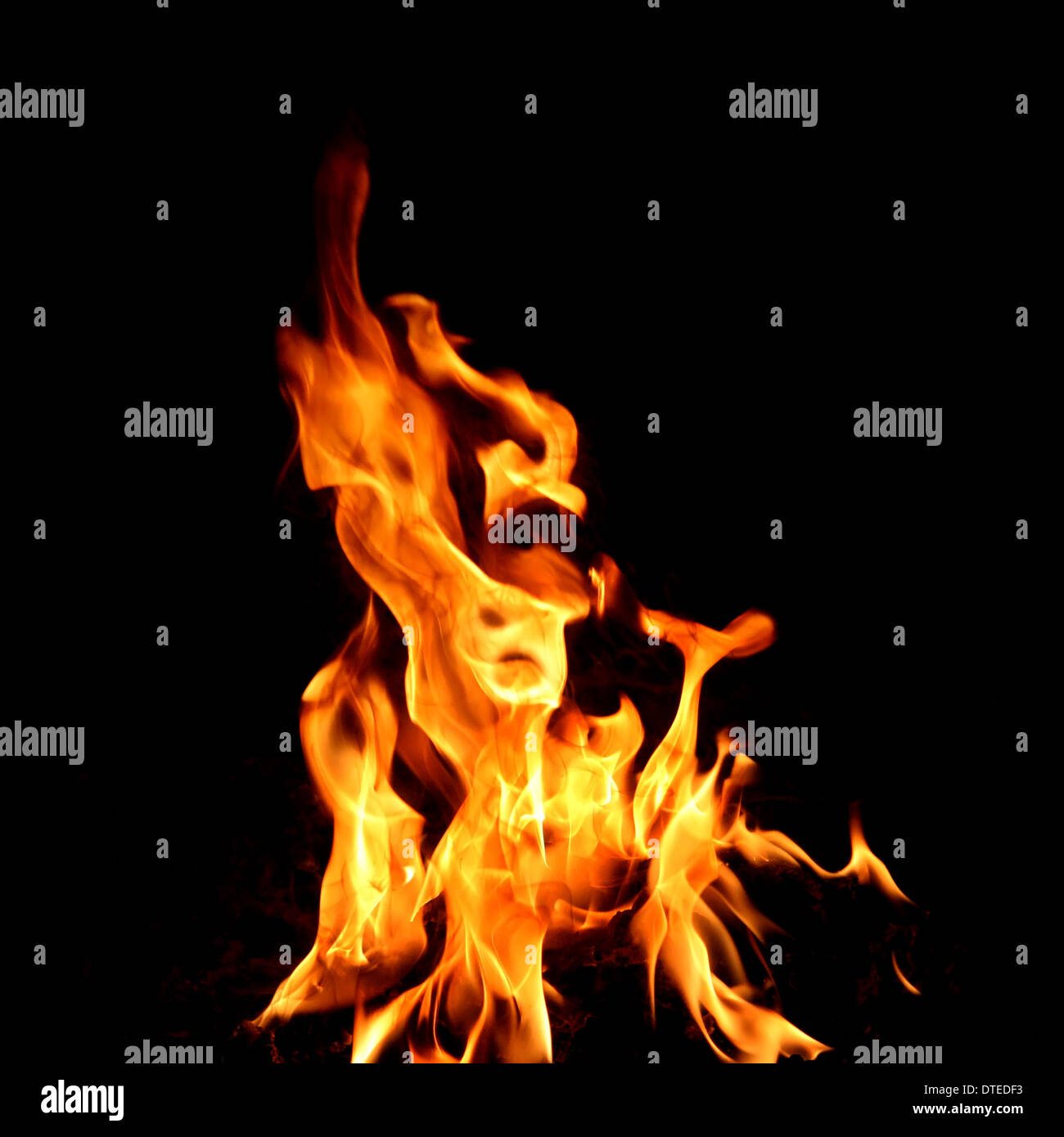 Red background with fire hi-res stock photography and images - Alamy