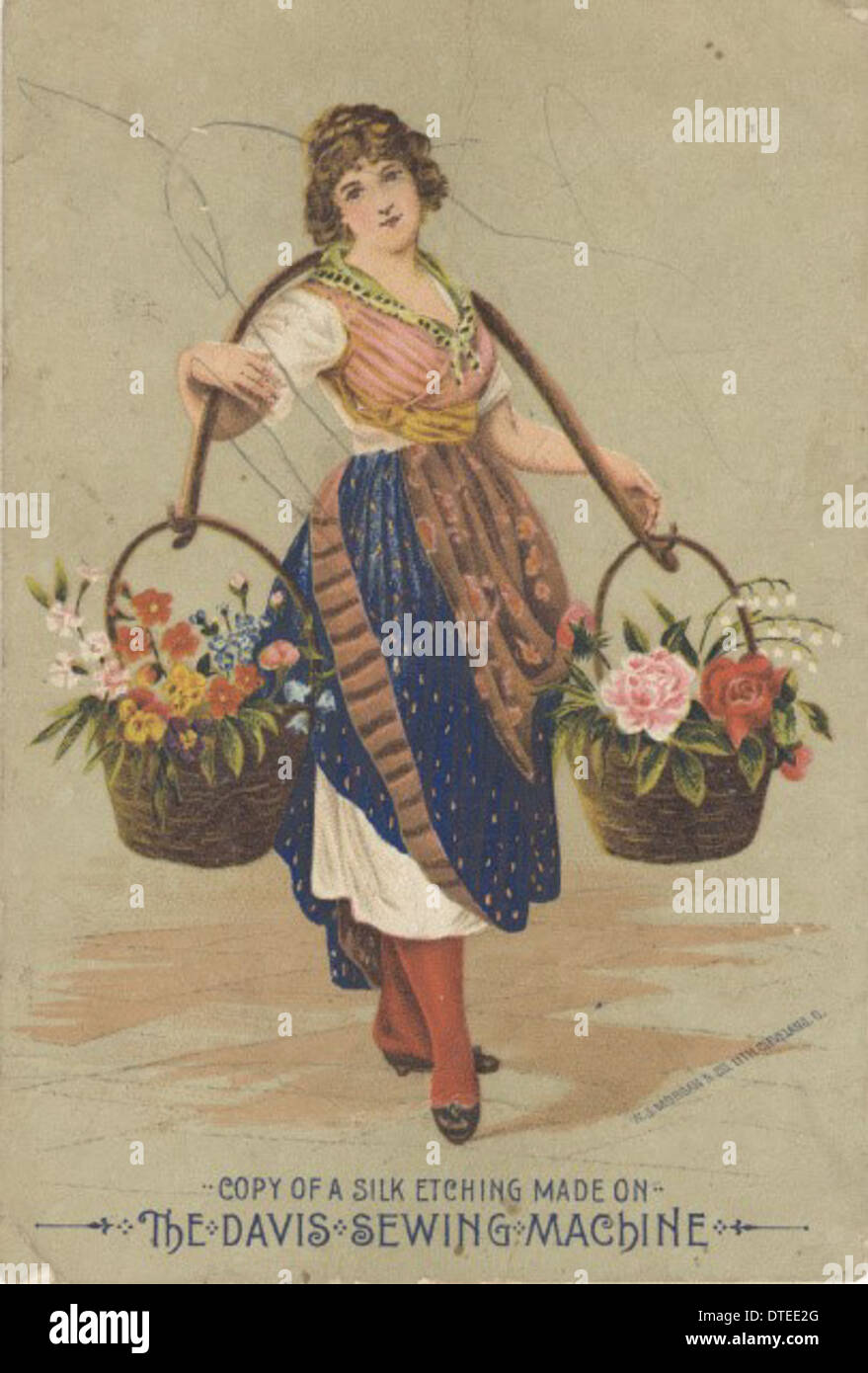 Davis sewing machine hi-res stock photography and images - Alamy