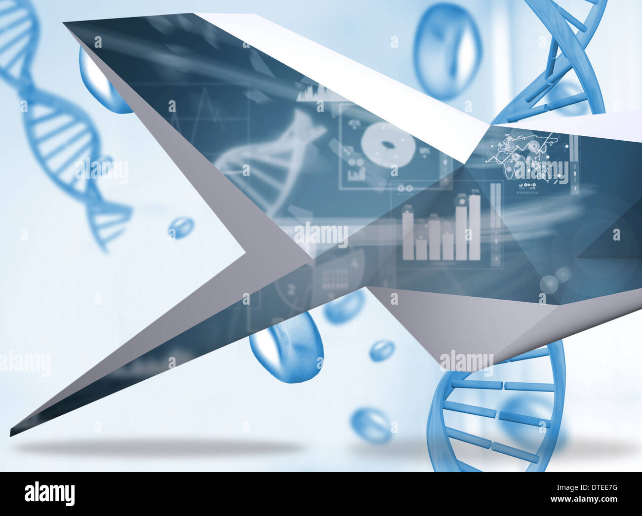 Science research abstract chart hi-res stock photography and images - Alamy