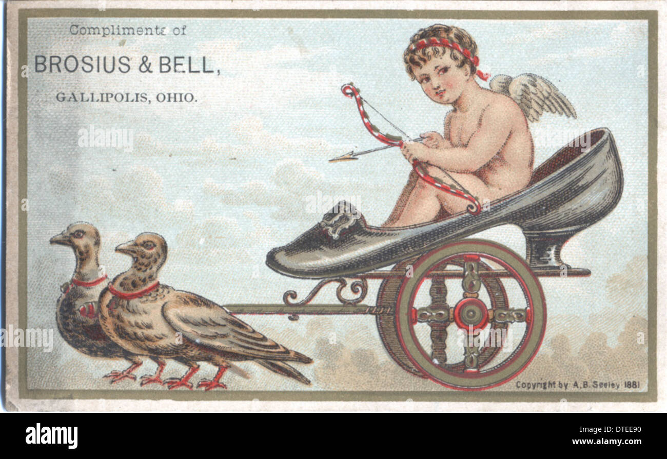 Brosius and Bell’s advertisements featured whimsical depictions of ...