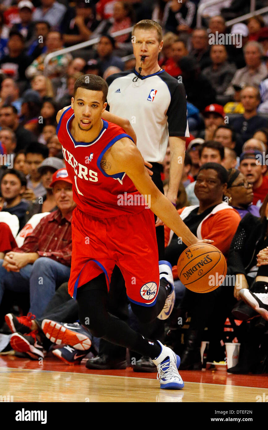 Los Angeles, California, USA. 09th Feb, 2014. Michael Carter-Williams ...